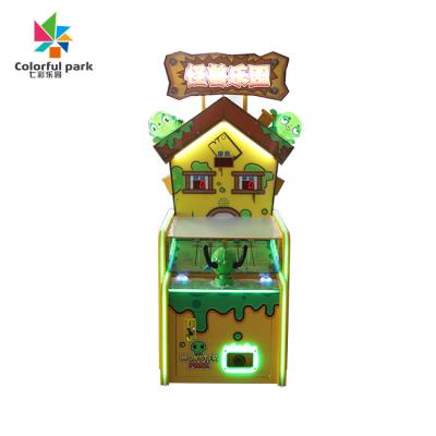 China Coin Operated Shooting Arcade Game Machine 90x80x200cm CE Certified Amusement Park Ride for sale
