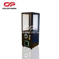 China Colorful Park Coin Operated Crane Claw Machine 80x90x205cm with LED Lighting and CE Certification for sale