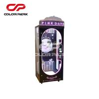 China Coin Operated Pink Prize Claw Machine 80x90x205cm with CE Certification for sale