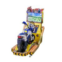 China 22ft Motorcycle Arcade Driving Simulator Moto Game for Kids 90x80x200cm CE Certified for sale