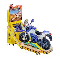China 22ft Motorcycle Arcade Driving Simulator Moto Game for Kids 90x80x200cm CE Certified for sale