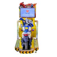China 22ft Motorcycle Arcade Driving Simulator Moto Game for Kids 90x80x200cm CE Certified for sale