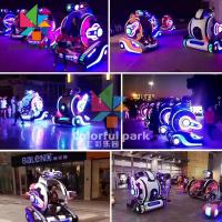 China CE Certified Colorful Park Bumper Cars 48V LED Bumper Car Racing Game Machine for Fun for sale