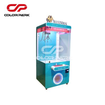 China Colorful Park Coin Operated Toy Crane Game Machine 80cm Claw Prize Redemption Arcade for sale