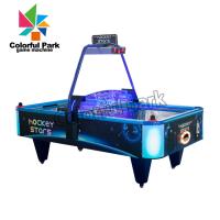 China Coin Operated Air Hockey Table 167cm Electronic Amusement Lottery Game for Kids for sale