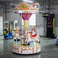 China EU Plug Coin Operated Kiddie Ride Horse Game for Kids Arcade Simulator 150KG Capacity for sale
