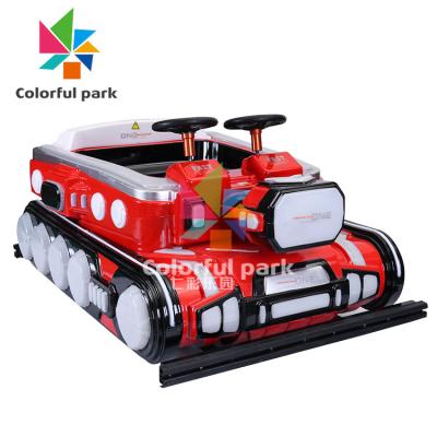 China Colorful Park Coin Operated Claw Crane Machine 80x90x205cm with LED Lights and CE Certification for sale