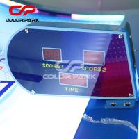 China Commercial Air Hockey Arcade Machine 70x125x213cm Coin Operated LED Game for Amusement Park for sale
