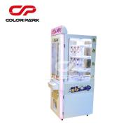 China Coin Operated Crane Claw Machine 80x90x205cm Plush Doll Arcade Game for Amusement Park for sale
