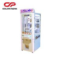 China Coin Operated Crane Claw Machine 80x90x205cm Plush Doll Arcade Game for Amusement Park for sale