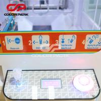 China Coin Operated Crane Claw Machine 80x90x205cm Plush Doll Arcade Game for Amusement Park for sale