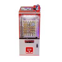 China Colorful Park Star Coin-Operated Toy Crane Machine 96x84x205cm CE Certified for sale