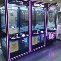 China Colorful Park Arcade Claw Crane Machine 80x90x205cm with CE SGS Certification for Amusement Parks for sale