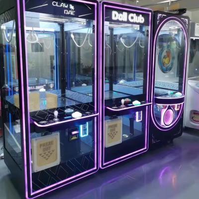 China Colorful Park Arcade Claw Crane Machine 80x90x205cm with CE SGS Certification for Amusement Parks for sale