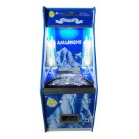 China Mini Euro Arcade Redemption Table Top Bonus Coin Pusher Game Machine 3 Player 280KG for sale