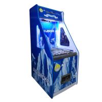 China Mini Euro Arcade Redemption Table Top Bonus Coin Pusher Game Machine 3 Player 280KG for sale