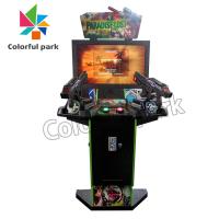 China Colorful Park 2 Player Shooting Game Machine 167cm Arcade Dinosaur Game Coin Operated for sale
