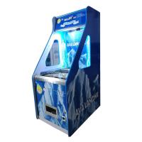 China Mini Euro Arcade Redemption Table Top Bonus Coin Pusher Game Machine 3 Player 280KG for sale