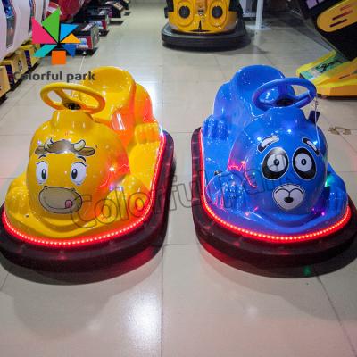 China CE Certified 3 Player Kiddie Ride Bumper Car 80x80x165cm Arcade Game Machine with LED Lights and Music for sale