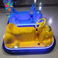 China CE Certified 3 Player Kiddie Ride Bumper Car 80x80x165cm Arcade Game Machine with LED Lights and Music for sale