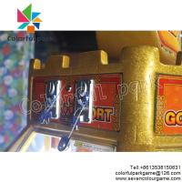 China Gold Treasure Hunter Coin Pusher Arcade Machine 54x93x145cm CE Certified for sale