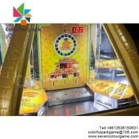 China Gold Treasure Hunter Coin Pusher Arcade Machine 54x93x145cm CE Certified for sale