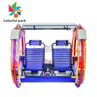 China Outdoor Park 360 Degree Rolling Car Amusement Ride with Seat Design for Adults for sale