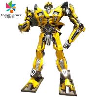 China Amusement Game Center Colorful Park Robot Transformers Machine with CE Certification for sale