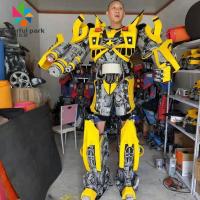 China Amusement Game Center Colorful Park Robot Transformers Machine with CE Certification for sale