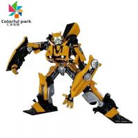 China Revolutionize Your Game Center with Colorfulpark Amusement Robot Transformers Machine for sale
