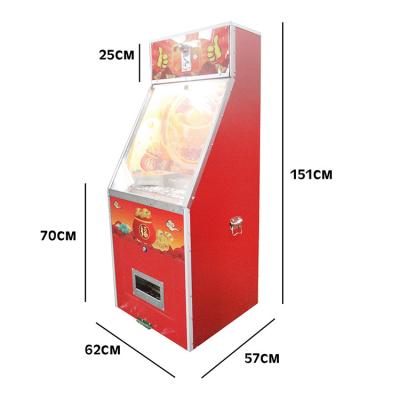 China Colorfulpark 3 Player Coin Pusher Arcade Game Machine with Ticket Redemption 78x163x245cm for sale