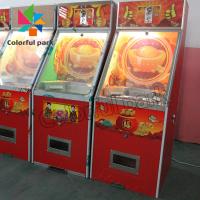 China Colorfulpark 3 Player Coin Pusher Arcade Game Machine with Ticket Redemption 78x163x245cm for sale