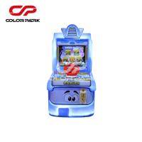 China Colorful Park Kids Shooting Racing Car Coin Ride Game Machine 70x125x213cm CE for sale