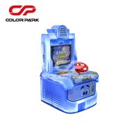 China Colorful Park Kids Shooting Racing Car Coin Ride Game Machine 70x125x213cm CE for sale