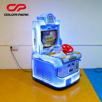 China Colorful Park Kids Shooting Racing Car Coin Ride Game Machine 70x125x213cm CE for sale