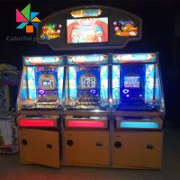 China Colorfulpark Coin Pusher Arcade Game Machine 3 Player 280KG Ticket Redemption for sale
