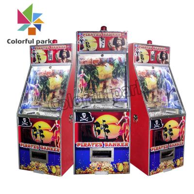 China Customized 1 Player Pirate Coin Pusher Game Machine for Arcade CE Certificate Included for sale