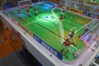 China CE Certified Colorful Park Arcade Football Board Game Machine 90x80x200cm Coin Operated for sale