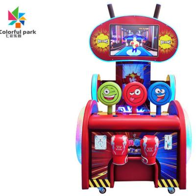 China Coin Operated Arcade Kick Boxing Game for Kids Age 3 Years CE Certified 90x80x200cm for sale
