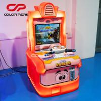 China Coin Operated Children Racing Game Machine 70x125x213cm CE Certified Amusement Park Ride for sale
