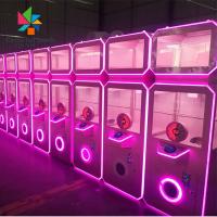 China Coin Operated Arcade Claw Machine 3 Player Prize Vending Game for Amusement Centers for sale