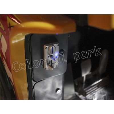 China Indoor Coin Operated Driving Simulator Race Car Arcade Machine 200W 2 Player for sale