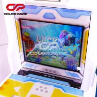 China Colorful Park Kiddie Fishing Games Machine 70x125x213cm with CE Certificate for Amusement Park for sale