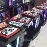 China Coin Operated Luxury Fighting Arcade Game Machine 90x80x200cm for Amusement Center for sale