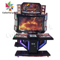 China Coin Operated Luxury Fighting Arcade Game Machine 90x80x200cm for Amusement Center for sale