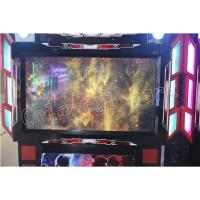China Coin Operated Luxury Fighting Arcade Game Machine 90x80x200cm for Amusement Center for sale