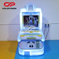 China Coin Operated Claw Crane Machine 80x90x205cm with LED Lights and CE Certification for Amusement Parks for sale