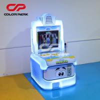 China Coin Operated Claw Crane Machine 80x90x205cm with LED Lights and CE Certification for Amusement Parks for sale
