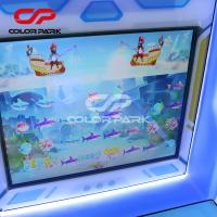 China Coin Operated Kiddie Fishing Simulator Arcade Game Machine 90x80x200cm CE Certified for sale