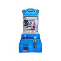 China Coin Operated Claw Crane Machine 70x125x213cm LED Mini Doll Candy Game for Kids for sale
